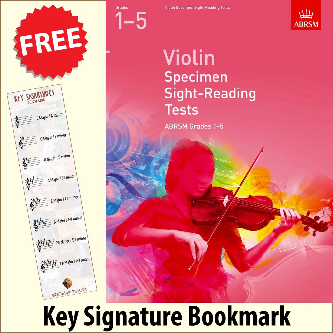 ABRSM Violin Specimen Sight-Reading Tests Grades 1-5 – We Sell Music Books